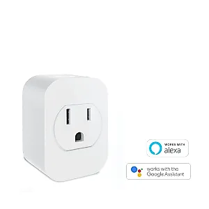 eco4life Smart Plug, WiFi Mini Plug Outlet, Compatible with Alexa and Google Home, Voice Control, App Remote Control Anywhere, No Hub Needed, UL Certified