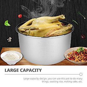 Cabilock Rice Cooker Liner Non Stick Inner Pot Rice Cooker inside Pot Electric Cooker Accessories for Home Kitchen Shop