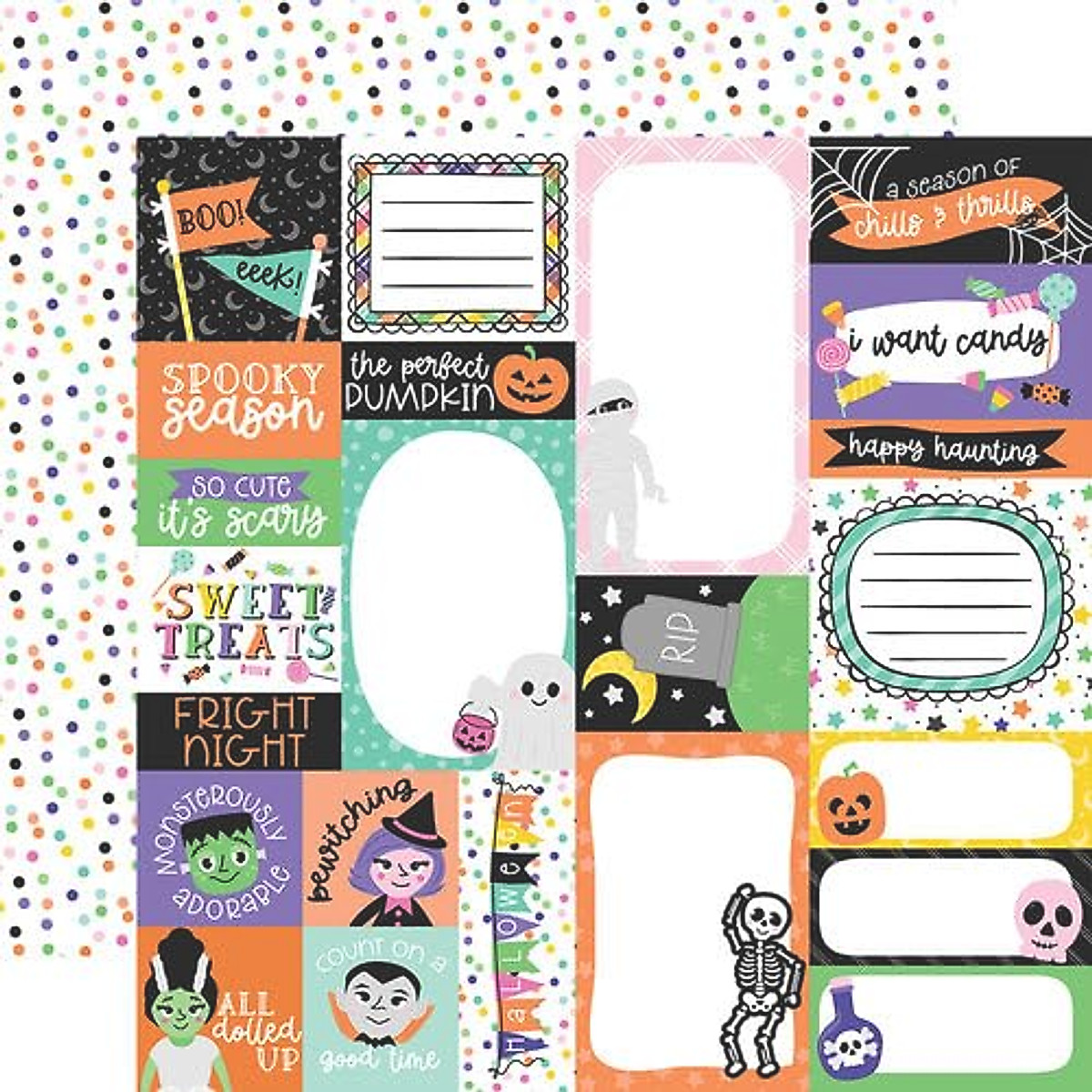 Echo Park Paper Co. Monster Mash Collection Kit