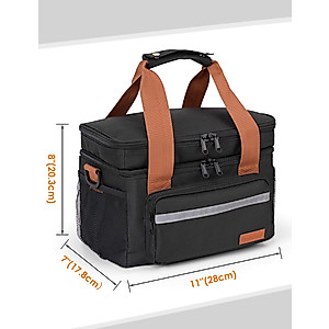 heouvo Medicine Storage Bag, Lockable Pill Bottle Organizer Box, Empty First Aid Kits Bag Portable EMT Basic Bag for Fish Oil Vitamins Emergency Medications Travel & Home Use