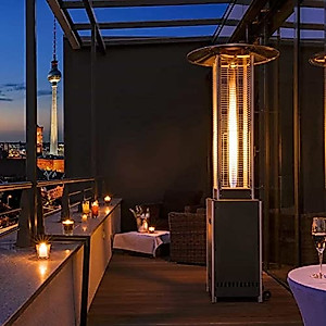 Linstaine Upgraded Patio Heater Dump Switch, Outdoor Propane Gas Heater Repair Part Thermocouple & Tilt Switch Controls Safety Kit, Garden Heater Igiter Replacement Part