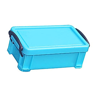 MERIGLARE 2x 0. Lided Latch Box Stack Files Latching Box Bin Case
