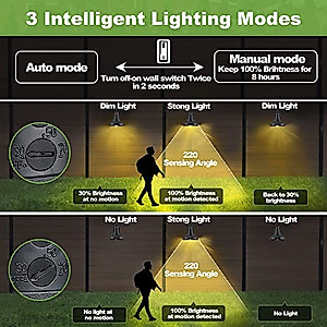 Untrammelife Motion Sensor Outdoor Wall Lights, Modern Black Dusk to Dawn Outdoor Barn Light Wall Sconce, Waterproof Outdoor Light Fixtures Wall Mount for Doorway, Patio, Garage