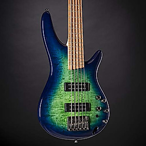 Ibanez SR405EQM 5 String Surreal Blue Burst Gloss
