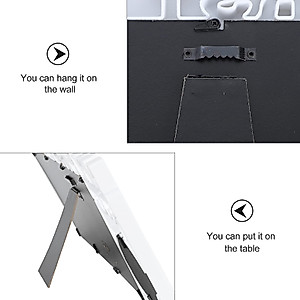 Kisangel Newborn Baby Picture Frame My First Year Frame 12 Month Photo Frame Monthly Milestone Desktop Picture Frame for Baby Newborn 1st Birthday Gift