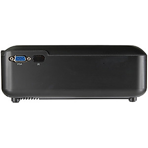 GPX Mini Projector with Bluetooth, USB and SD Media Ports, Includes Remote (PJ609B), Black