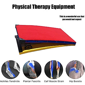 BIBOYA Gymnastics Springboard Vault Gymnastics Springboard for Kids, No Deformation Thickened Sport Equipment for School Training/Home, a Ramp for Kid's Toy Trucks