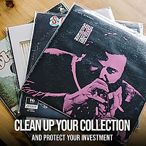 Vinyl Fever Record Sleeves [125 Pack] - Outer Album Covers with Premium Clarity - Durable 3 Mil Thick Polypropylene Sleeves for 12 Inch LPs and Archival Album Storage