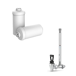 Waterdrop NSF/ANSI 372 Certified Fluoride Water Filter & Waterdrop Sight Glass Spigot