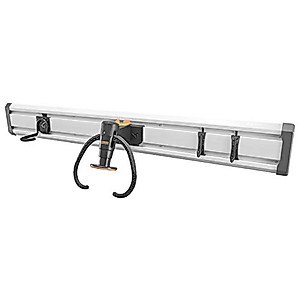 Gladiator GarageWorks GAKT48BKGY Pack GearTrack Bike Garage Wall Storage Kit