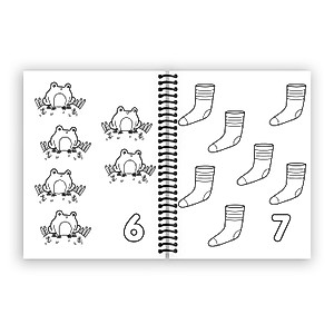 My First Toddler Coloring Book: Fun with Numbers, Letters, Shapes, Colors, and Animals! (Kids coloring activity books)