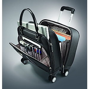Samsonite Women's Spinner Mobile Office, Black, One Size