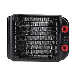 90MM Aluminum Computer Radiator Water Cooling Radiator Water Cooler 9 Tubes Heat Exchanger CPU Heat Sink for Laptop Desktop