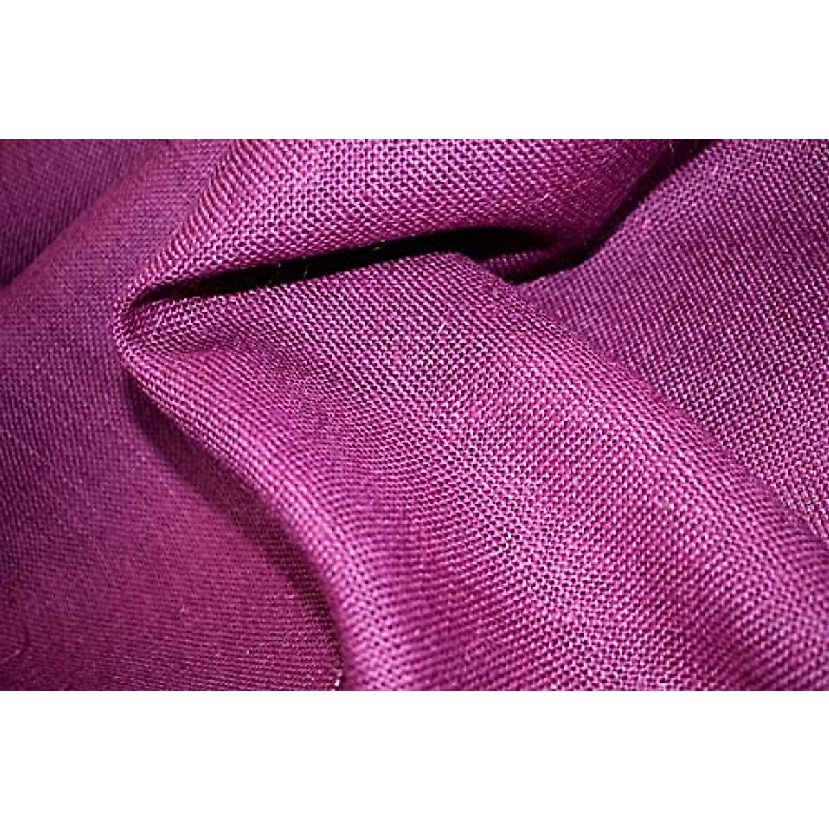 USA Fabric Store Burlap Jute Fabric Magenta Purple 56 inch Wide 11 Oz by The Yard Premium Upholstery