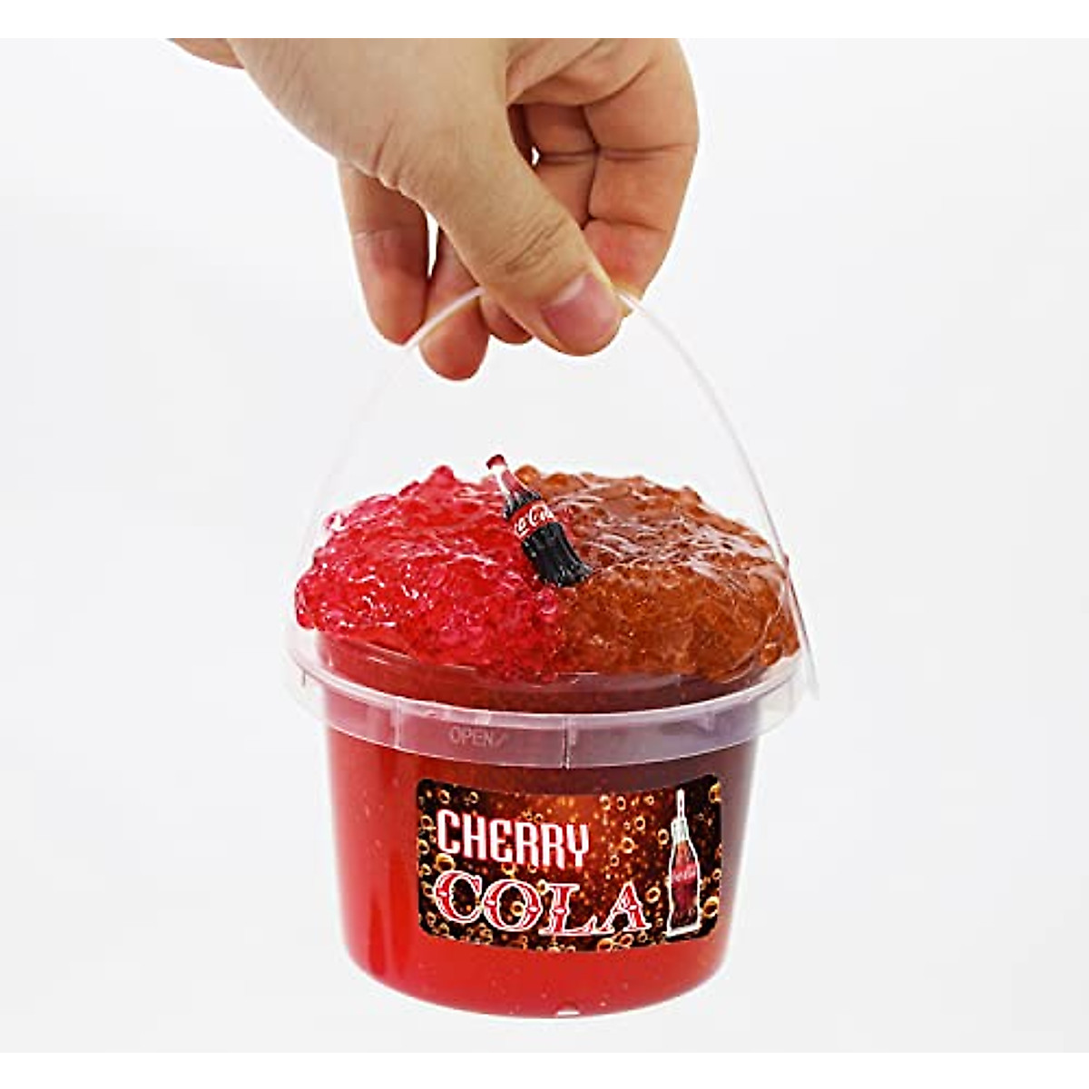 Newest Crunchy Fishbowl Bead Slime, Sugar Blitz for Girls Boys, Crunchy DIY Slime kit，Super Soft and Non-Sticky，Best for Girl and Boys Birthday Gifts， Party Favors, Christmas Stocking Stuffers.