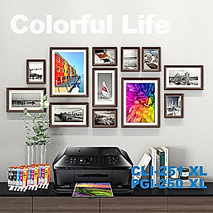 GALADA Compatible Ink Cartridges Replacement for Canon PGI-250XL CLI-251XL 250 251 XL for Pixma MX920 MX922 MX722 IP7220 IP8720 IX6820 MG5420 MG5422 MG5520 MG5522 MG5620 MG6320 Printer 15 Pack