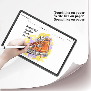 FILMEXT [2 Pack] Tab A8 Like Paper Screen Protector for Samsung Galaxy 10.5 inch Tablet 2022 (SM-X200/X205/X207) Anti-Glare Matte PET Film