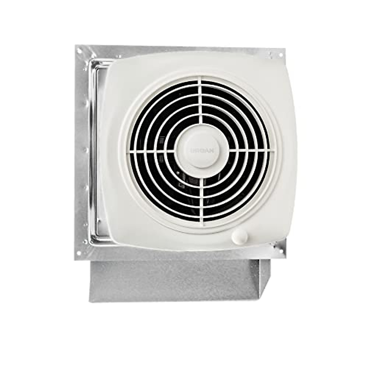 Broan-NuTone 509 Through-the-Wall Ventilation Fan White Cover, 200 CFM, 8.5 Sones, 8"