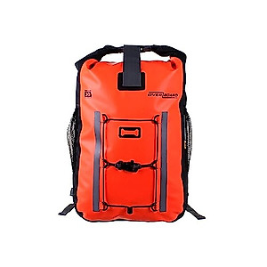OverBoard Waterproof Pro-Vis Backpack, Orange, 30-Liter