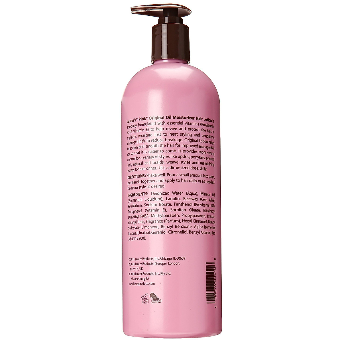 Luster's Pink Oil Moisturizer Hair Lotion, 32 Ounce (Packaging may vary)