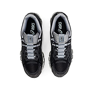 ASICS Women's Gel-Quantum 360 6 Sportstyle Shoes, 9.5, Black/Piedmont Grey