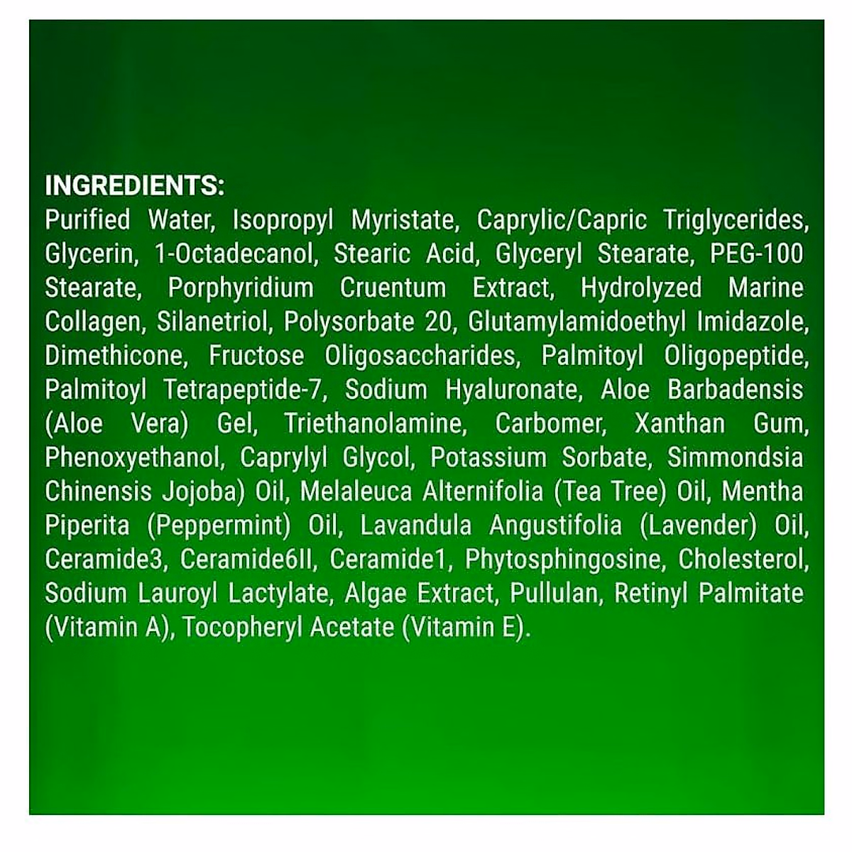 Majestic Pure Tea Tree Oil Moisturizing Cream - Body, Foot & Face Moisturizer - With Ceramides, Vitamins A E & Vegan Collagen - For Dry Skin, Oily Skin, & Appearance Of Wrinkles - 16 oz