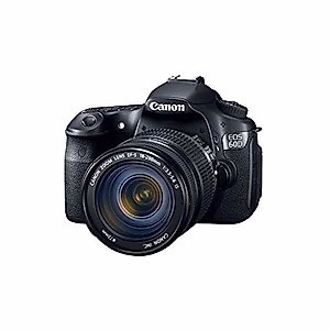 Canon EOS 60D 18 MP CMOS Digital SLR Camera with EF-S 18-200mm f/3.5-5.6 IS Lens (discontinued by manufacturer) (Renewed)