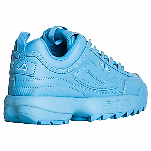 Fila Women's Disruptor II Premium Sneaker, Sky Blue/Sky Blue/Sky Blue, 8.5 M