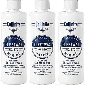Collinite No. 870 Fleetwax Cleaner-Wax, 16 Fl Oz - 3 Pack