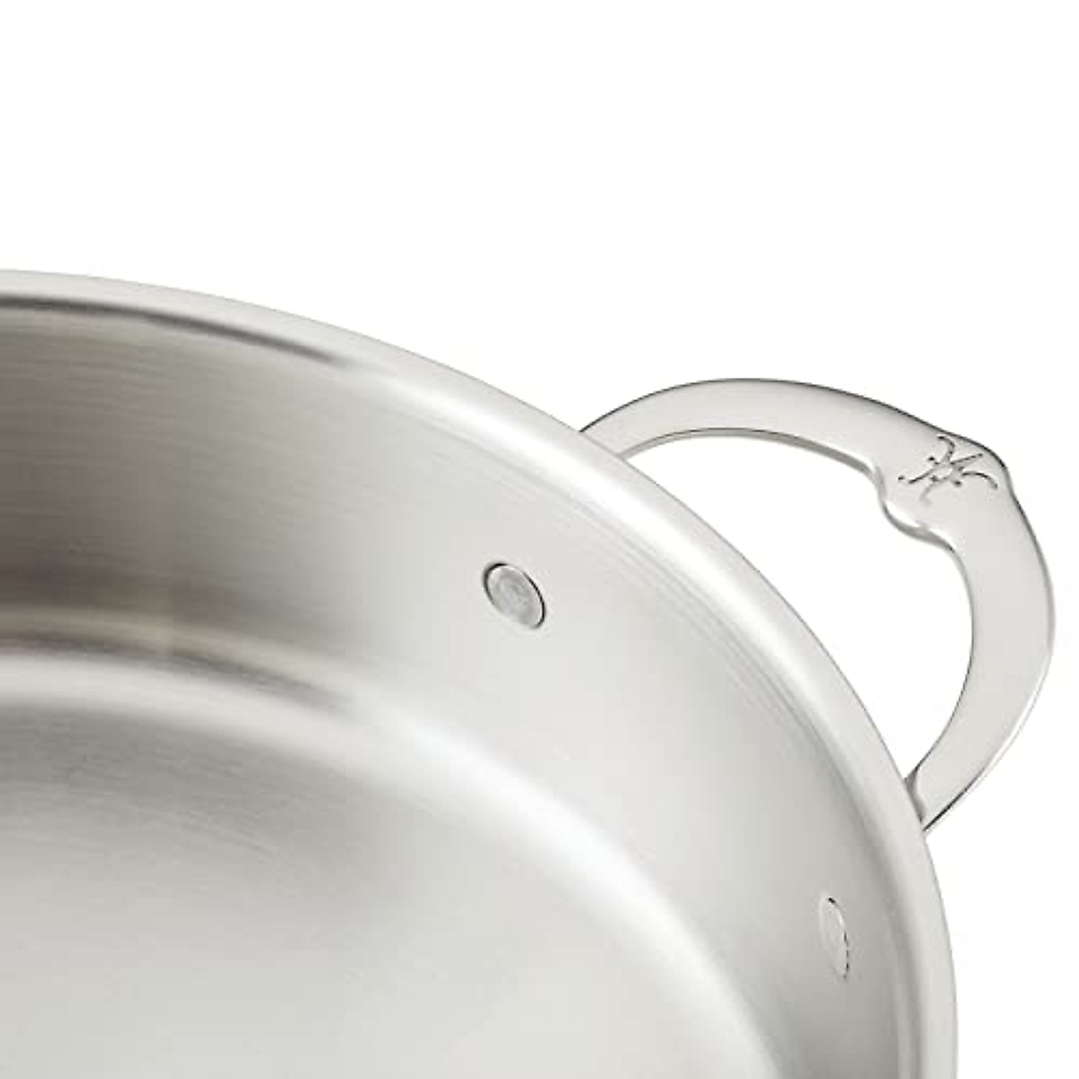 Thomas Keller Insignia by Hestan - Stainless Steel 9 Quart Rondeau, Induction Cooktop Compatible