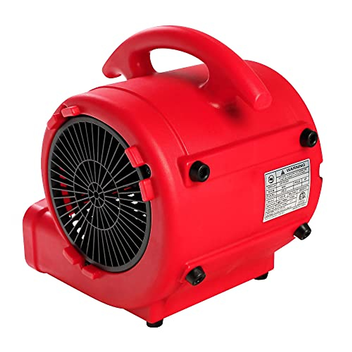 MOUNTO 1/5hp 3 Speed 800cfm Mini Commercial Air Mover Floor Dryer Fan