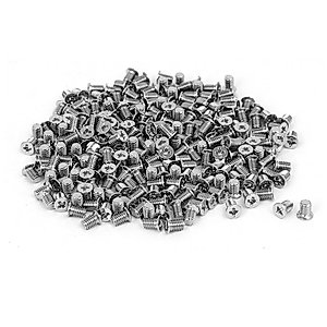 uxcell Computer PC Case 2.5-inch HDD M3x4.8mm Flat Phillips Head Hard Drive Screw 300pcs
