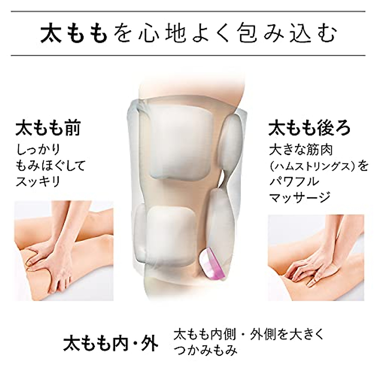 Panasonic EW-RA190-H [Air Massager Leg Griffle Dark Gray] 100V Shipped from Japan