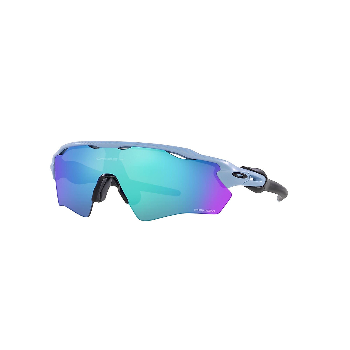 Oakley Youth Oj9001 Radar Ev Xs Path Rectangular Sunglasses, Matte Stonewash/Prizm Sapphire, 31 mm