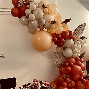 Beliueyes Balloon Garland Arch Kit Theme Party Decoration 142pcs Balloons for Baby Shower Birthday Weddings Harvest Celebrations