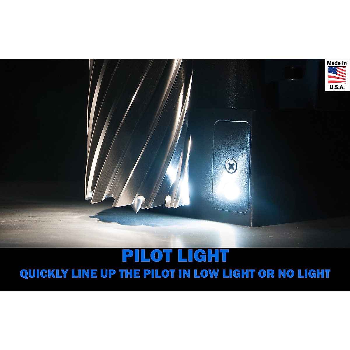 Hougen HMD918 Two Speed Magnetic Drill 6" Depth with Pressurized Coolant System - 115V Drill Holes Up to 6" Deep, Multiple Stacked Plates or Extend Your Hole Reach Capability