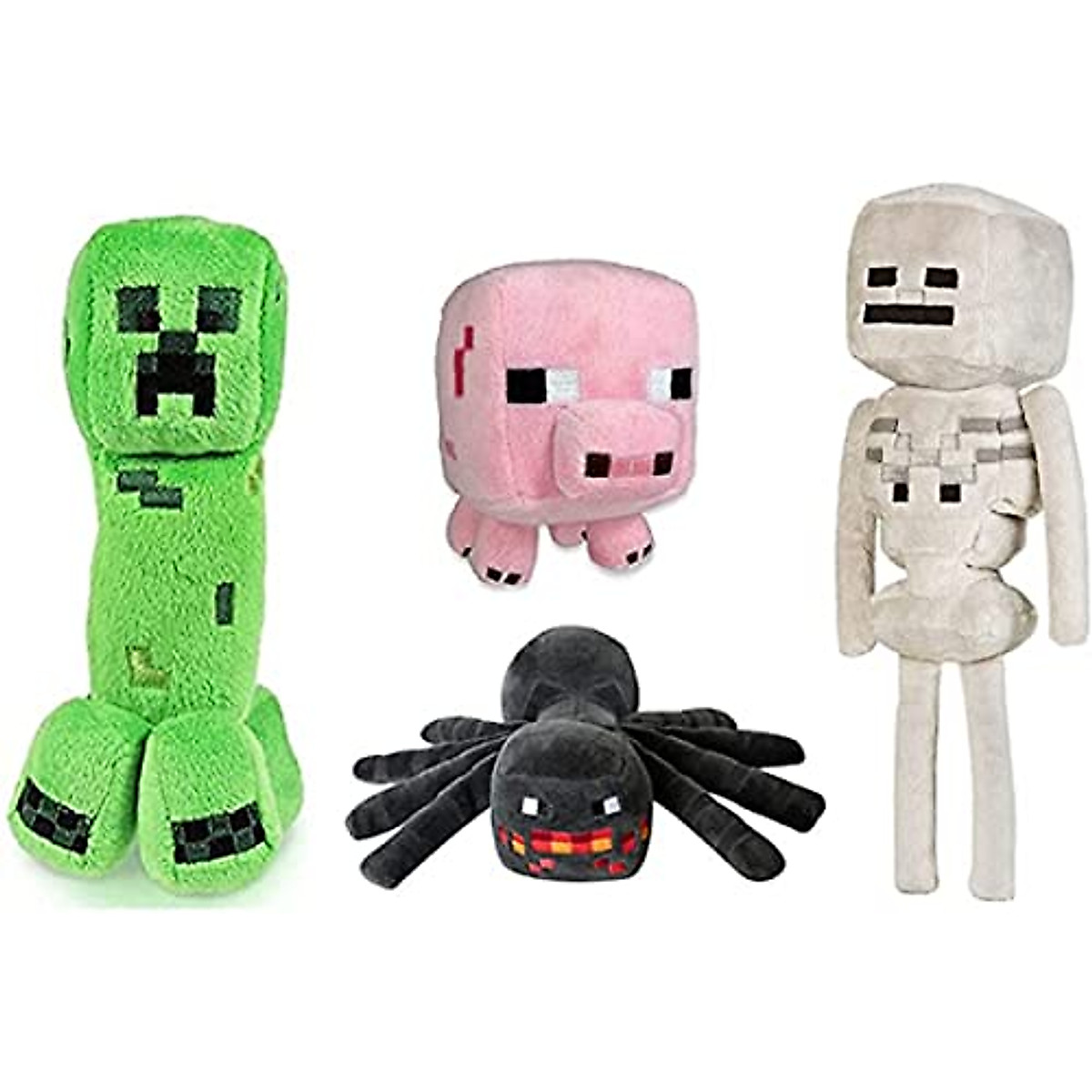 OVITTAC Creeper Plush, Piggy, Skeleton Shooter, Little Spider Plush Game Plush Stuffed Toys, Birthday Gifts for Kids and Fans…