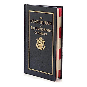 The Franklin Mint Founding Fathers Coin Collection - 7-Piece 24-Karat Gold-Plated Collectible Coins with Wood and Metal Storage Box - United States of America Leaders - Complete Set