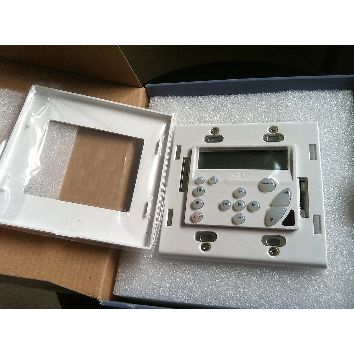 Russound Uno S2 Double Gang Keypad