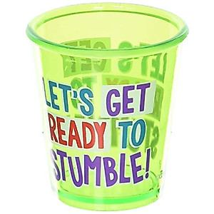 21st "Happy Birthday" Shot Glass Set