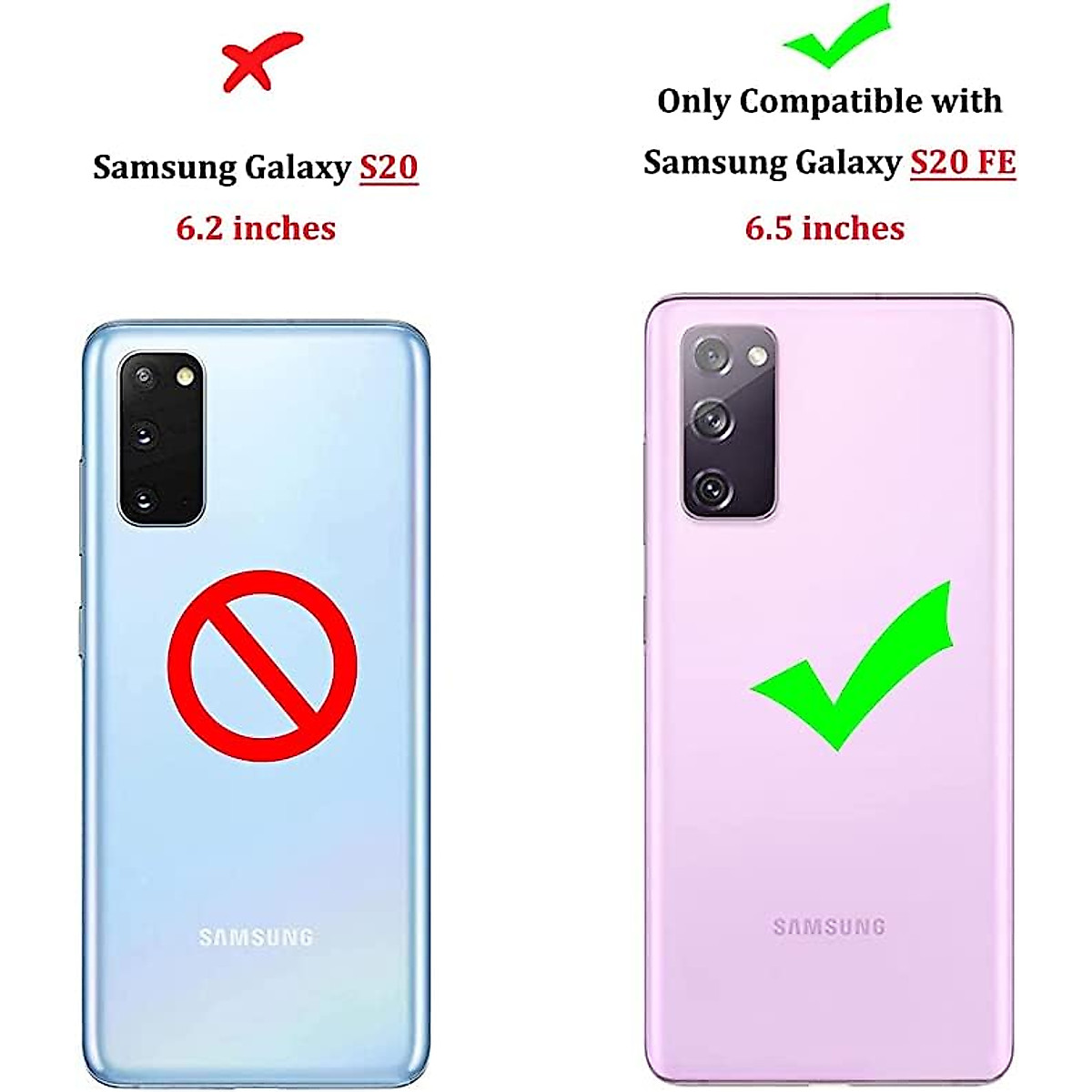 ZTOFERA Designed for Samsung Galaxy S20 FE 5G Case,Cute Plating Edge Love Hearts Pattern with Camera Lens Protection Phone Cover for Girls Women,White