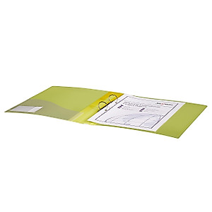 Snopake A4 2 O-Ring 25 mm RingBinder – Classic Yellow [Pack of 10] Ref: 10182
