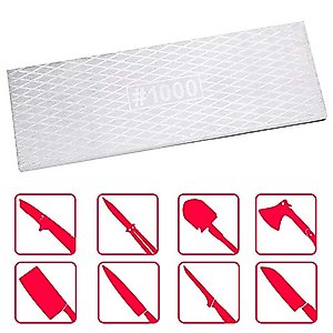Whetstone Knife Sharpener Whetstone Sharpening Stone with Anti Slip Mat Double Sided 400‑1000 Grits Sharpening Stone without Burrs