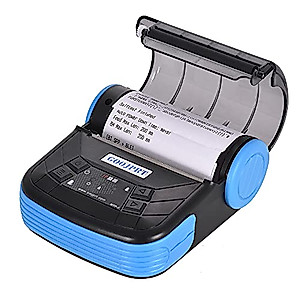 BISOFICE POS Printer Mini Printer Pocket Printer MTP-3 80mm BT Thermal Printer Portable Lightweight for Supermarket Ticket Receipt Printing