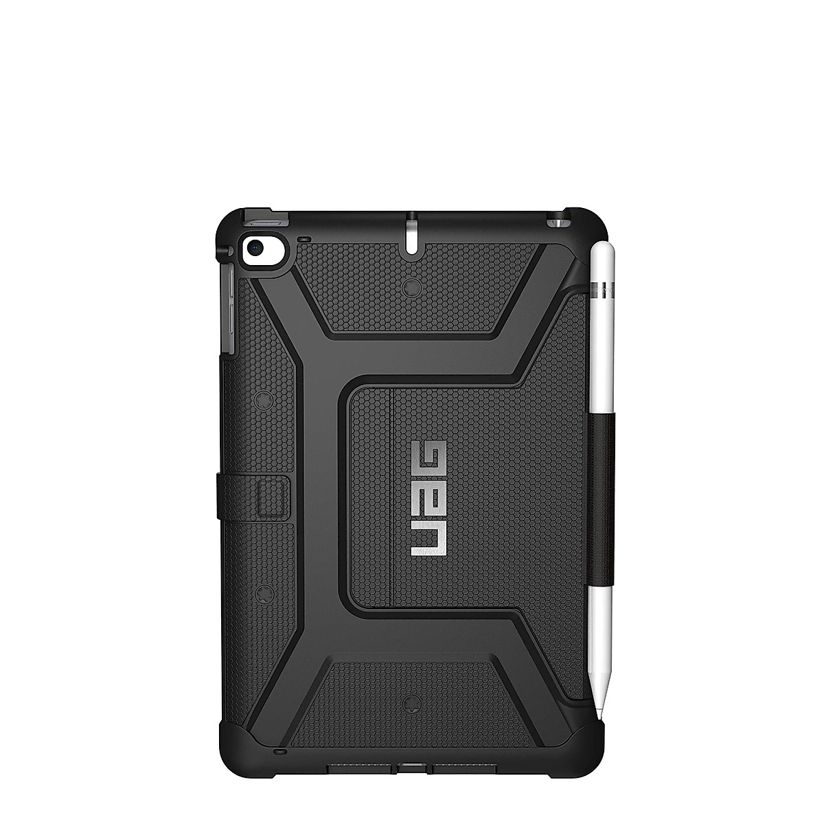 UAG Folio iPad Mini (5th Gen, 2019) Case Metropolis Feather-Light Rugged [Black] Military Drop Tested iPad Cover with Apple Pencil Holder