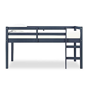 DHP Milton Junior Twin Loft Bed, Blue