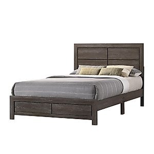 GOWE Hopkins - Full Bed in One Box - Brown