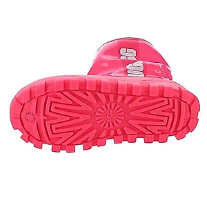 UGG Unisex-Child Classic Brellah Mini Boot, Coral, 2 Little Kid