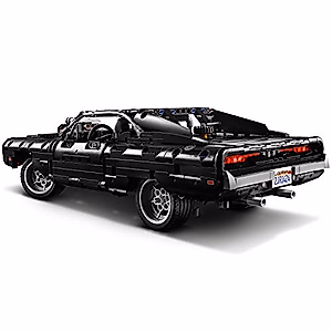 LEGO Technic Fast & Furious Dom's Dodge Charger 42111 Building Toy - Racing Car Model Building Kit, Iconic Movie Inspired Collector's Set, Gift Idea for Kids, Teens, and Adults Ages 10+