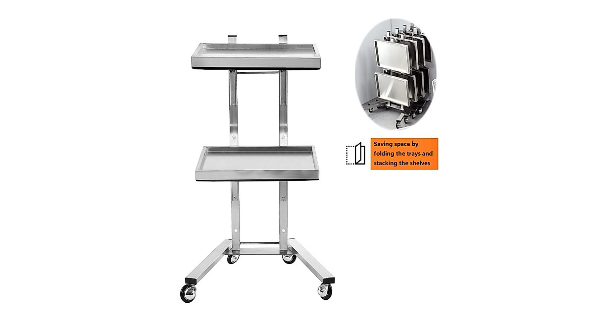 Kaleurrier Rolling Tool Trolley Cart - Durable & Stylish